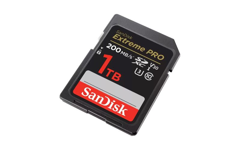 SanDisk 1TB Extreme PRO SDXC UHS-I Memory Card, Read Speed Up to 200MBs