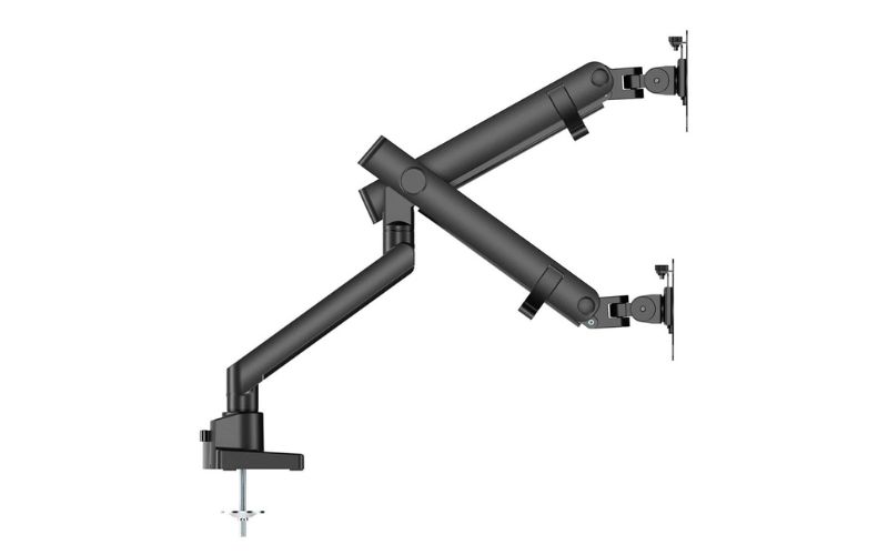 Twisted Minds Dual Screen Slim Heavy-Duty Mechanical Spring Monitor Arm ...