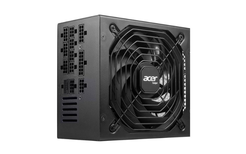 Shop Acer 80plus Gold Full Modular 1000W Gold Power Supply - Black ...