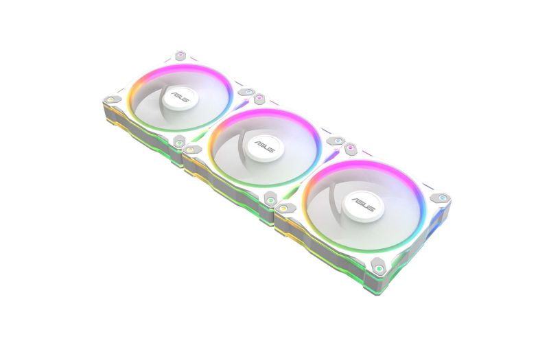 Shop Asus Prime MR120 Reverse ARGB Fans Triple Pack - White - Next Store
