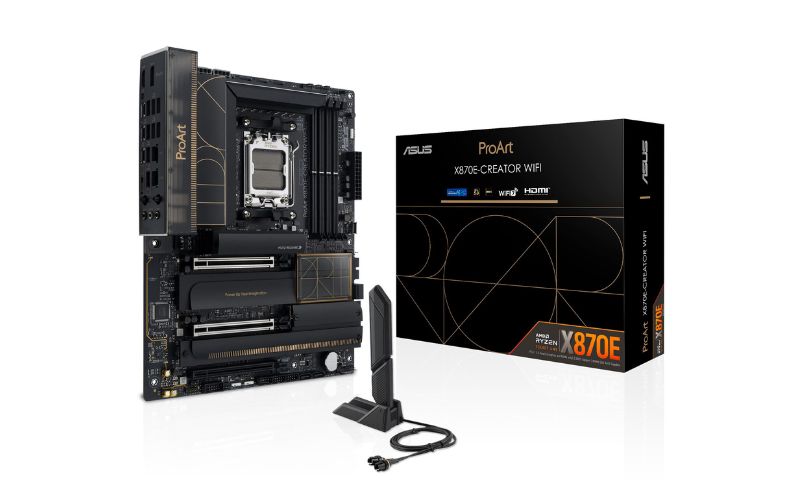 Shop Gaming PC Ryzen 9-9900X3D, Asus ProArt X870E-Creator WiFi 7, 64GB ...