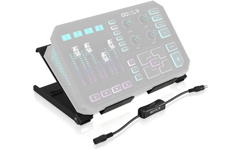TC Helicon Go XLR Desk Stand All-Metal Adjustable For Go XLR Versatile ...
