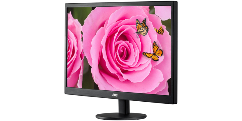 AOC E2070SW 19.5" TN Panel (1600X900) 60Hz 5ms Ultra Slim, Narrow ...