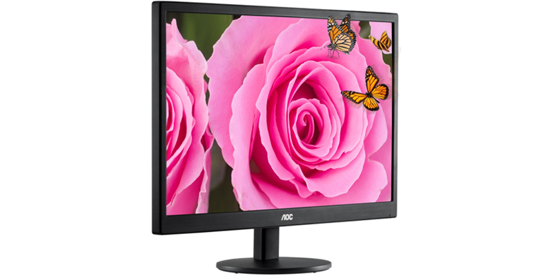 AOC E2070SW 19.5" TN Panel (1600X900) 60Hz 5ms Ultra Slim, Narrow ...
