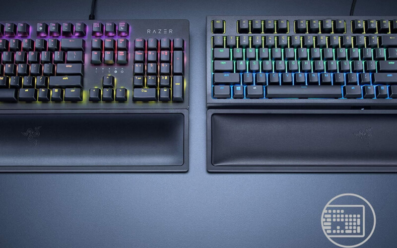 Razer Ergonmic Wrist Rest Pro For Full Sized KeyBoard With Cooling Gel