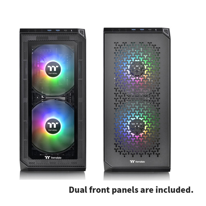 Shop Thermaltake View 300 MX Mid Tower 2 Sides Tempered Glass Side ...