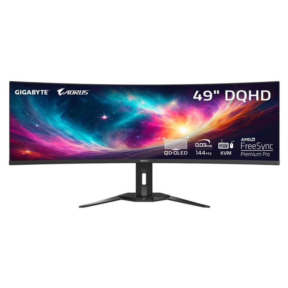 Shop GigaByte Aorus CO49DQ 49" OLED, DQHD (5120x1440), 144Hz, 0.03ms ...