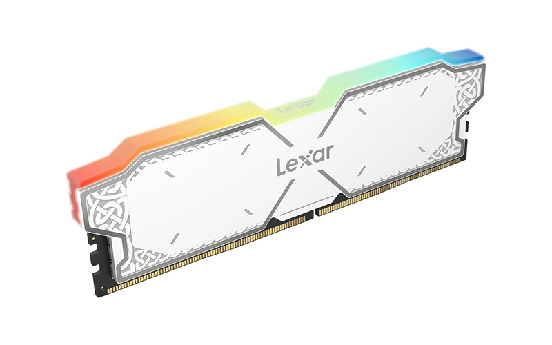 Lexar Thor RGB 32GB (2x16GB) DDR5 6000MHz CL38 Memory Kit-White