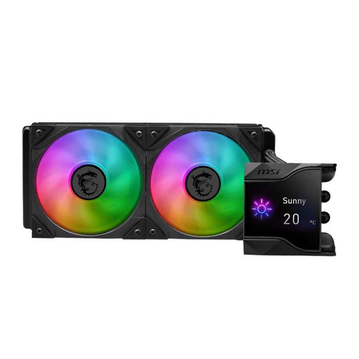 Shop MSI MPG Core Liquid D240 2.4" Customizable IPS Display 240MM CPU ...