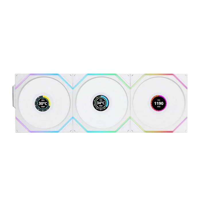 Shop Lian Li Uni Fan Tl Wireless LCD Reverse Blade 120mm ARGB Case Fans ...