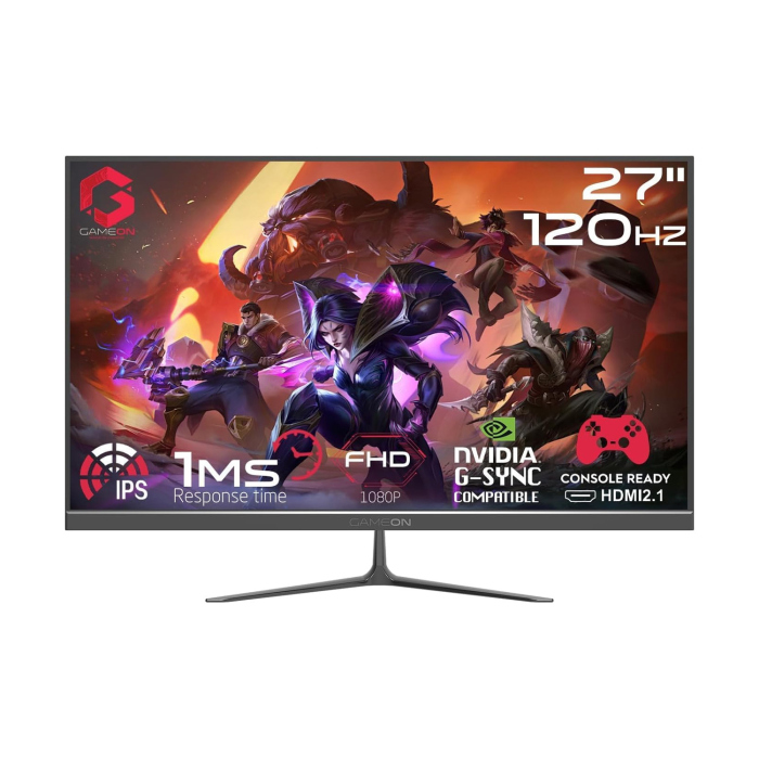 Shop Gameon Essential Series 27" FHD IPS 120Hz 0.5ms HDMI 2.1 With AMD ...
