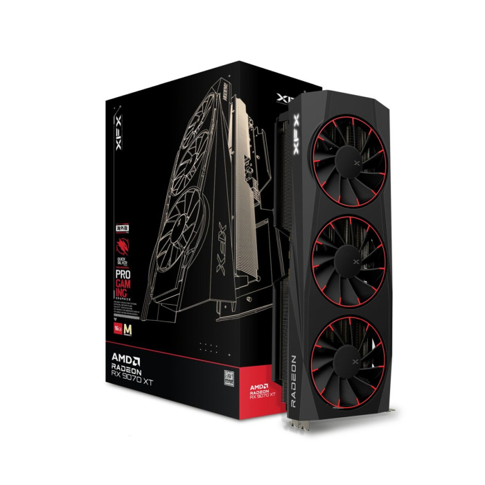 Shop XFX Quick Silver Pro Gaming AMD Radeon RX 9070 XT 16GB Magnetic ...