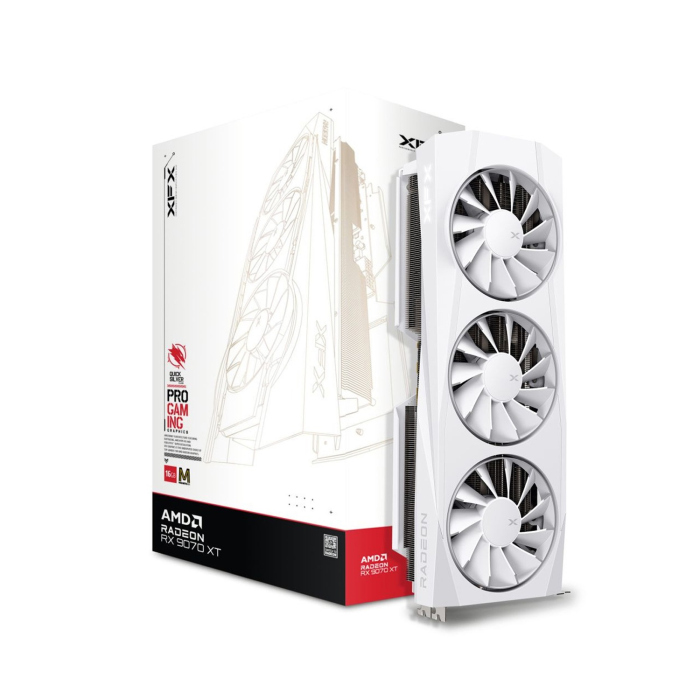 Shop XFX Quick Silver Pro Gaming AMD Radeon RX 9070 XT 16GB Magnetic ...