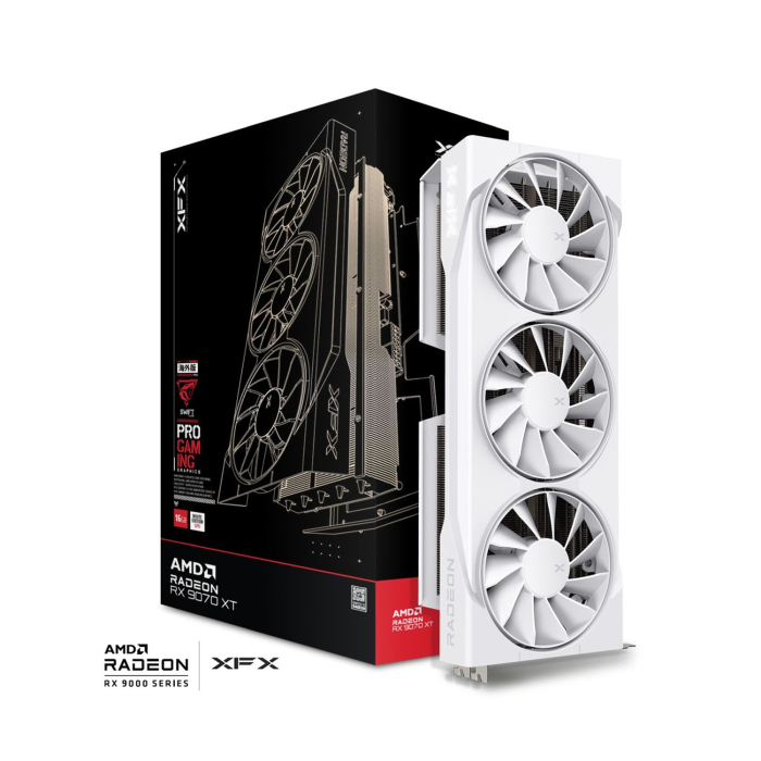 Shop XFX Swift Class Pro Gaming AMD Radeon RX 9070 XT 16GB Graphic Card ...