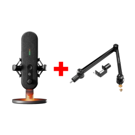 Shop SteelSeries Alias USB Mic + SteelSeries Mic Boom Arm - Next Store